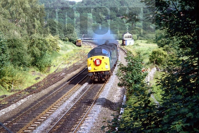 35MM SLIDE BR British Railways Diesel Loco Class 40 40082 1981 Original ...