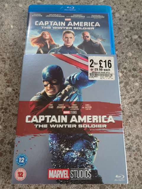 CAPTAIN AMERICA: THE Winter Soldier Blu-ray £1.75 - PicClick UK