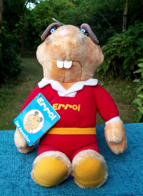 HASBRO ERROL THE HAMSTER - Vintage Plush 1984 + TAGS Roland Rat ...