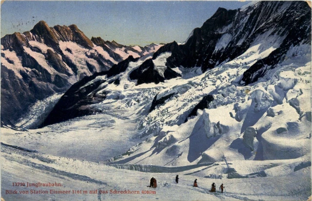 STATION EISMEER - Jungfraubahn -412560 $15.41 - PicClick AU