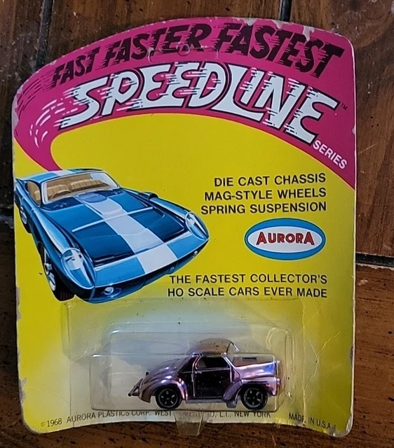 UNPUNCHED CARD! SPEEDLINE Cigar Box Willys Gasser 6131 Car Light Purple ...