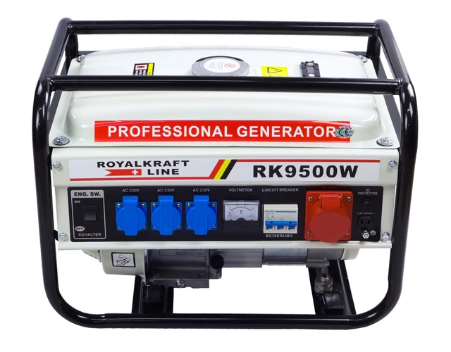 4-TAKT RK9500W STROMERZEUGER Stromgenerator Generator Notstromaggregat ...