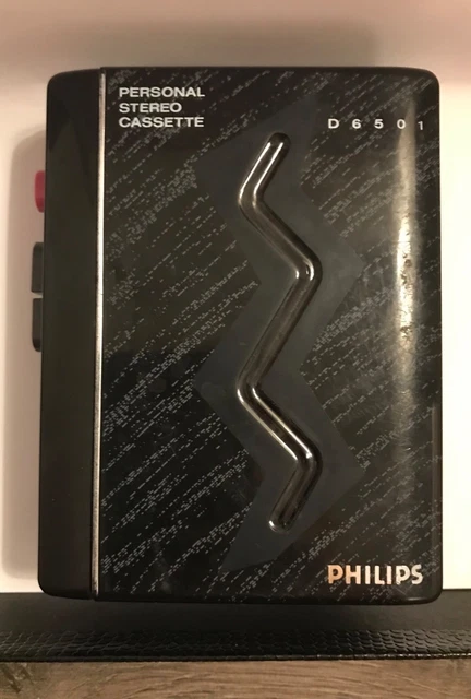 PHILIPS WALKMAN/ CASSETTE player, D6501, Vintage 1988, WORKING!!! £10. ...