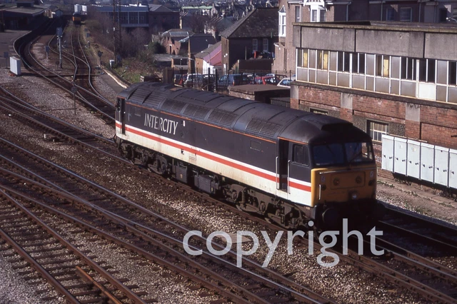 ORIGINAL DIESEL RAILWAY 35mm Slide 47814 Plymouth Station 1995 £1.25 ...