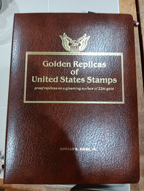 GOLDEN PROOF REPLICAS of U.S. Stamps 22kt Gold 64 Stamp April 2002 ...