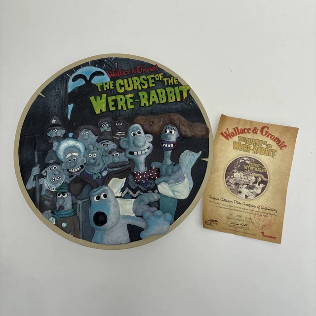 WALLACE AND GROMIT The Curse of the Were Rabbit sculpted Collectors ...
