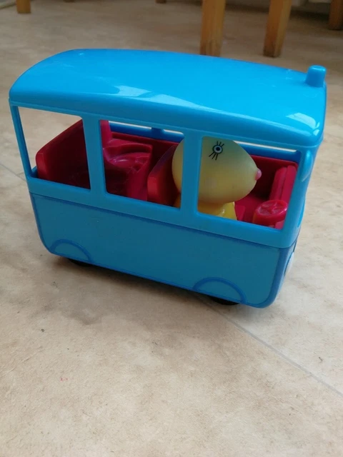 PEPPA PIG PUSH Along School Bus with Fixed Miss Rabbit Figure £0.99 ...