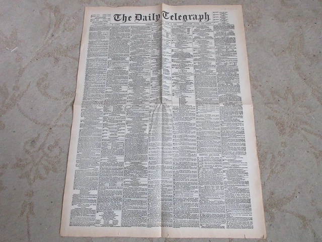 PRESSE FAC SIMILE 10 The DAILY TELEGRAPH 06.06.1900 PEKIN REVOLTE des ...
