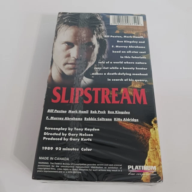 SLIPSTREAM (1989 VHS) Mark Hamill Bill Paxton Rare Sci-Fi NEW and ...