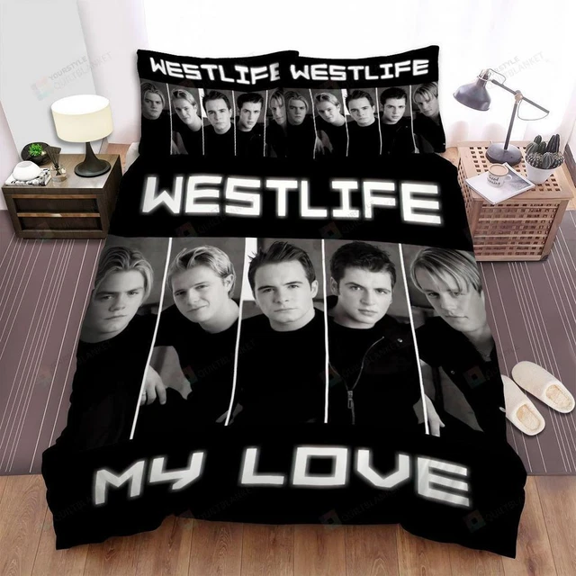 WESTLIFE MY LOVE Album Music Quilt Duvet Cover Set Home Textiles ...