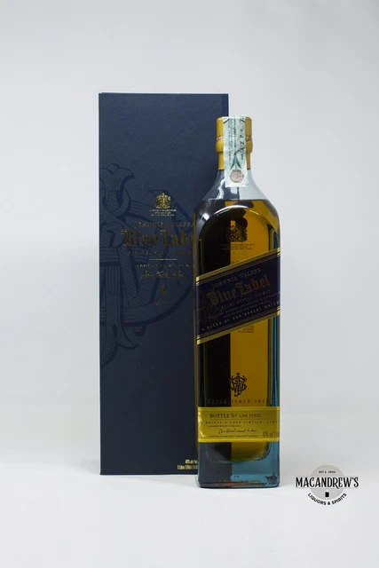 SCOTCH WHISKY JOHNNIE WALKER Blue Label 1L con Box £157.46 - PicClick UK