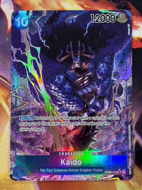 ONE PIECE TCG Kingdoms of Intrigue Kaido Alt Art SR OP04-044 EUR 19,88 - PicClick FR