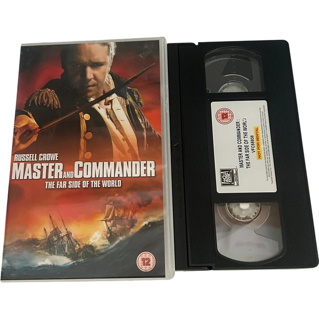 MASTER AND COMMANDER The Far Side of the World VHS Video Russell Crowe ...