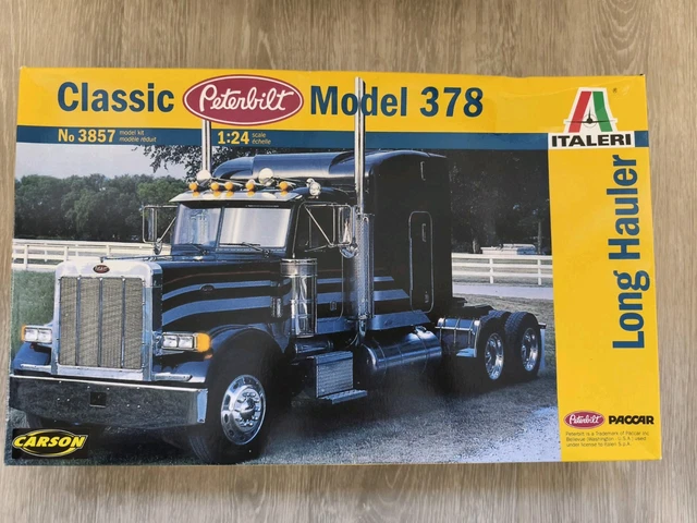 ITALERI PETERBILT 378 Long Hauler 510003857 Maßstab 1:24 Nr 3857 ...