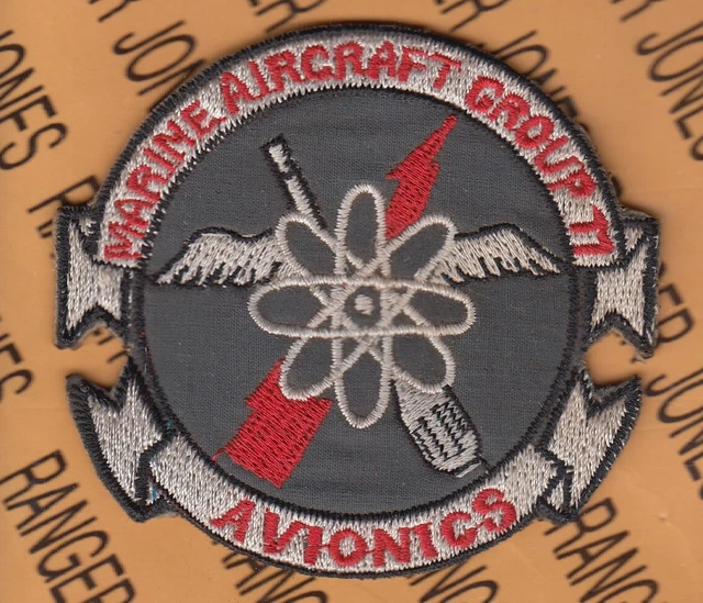 USMC MARINE CORPS Marine Aircraft Group 17 Avionics ~3.25" patch c/e $5 ...