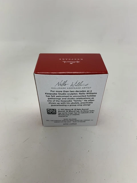 HALLMARK KEEPSAKE 2025 Minecraft Alex, Steve and Arctic Fox Mini ...