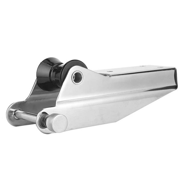 STAINLESS STEEL ANCHOR Roller Fixed Bracket Fairlead Marine Boat ...