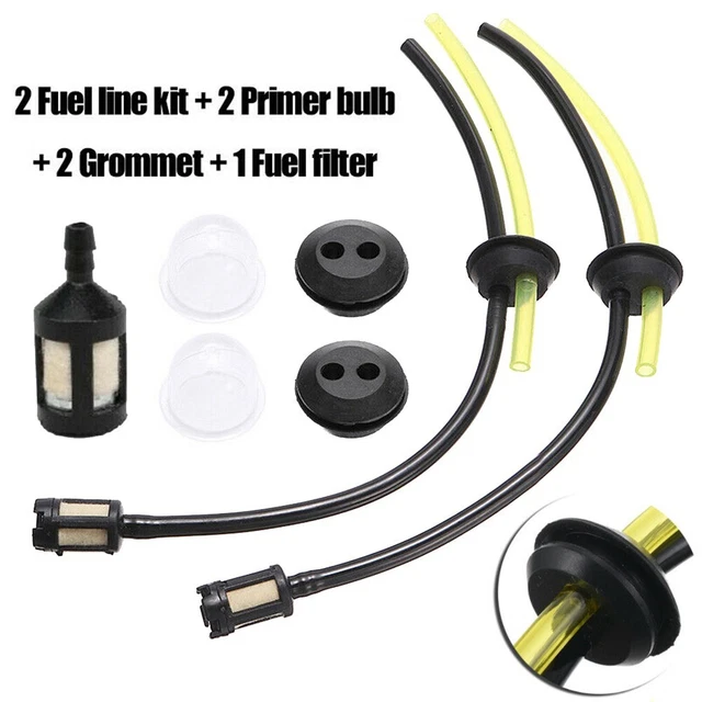 PETROL FILTER FUEL Line Kit String Trimmer Parts Brushcutters Hedge ...