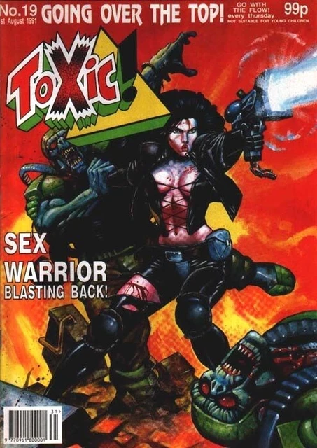 TOXIC! MAGAZINE #19 - British - 1991 £9.95 - PicClick UK