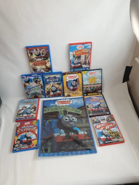 THOMAS & FRIENDS 10x Dvd Bundle And 3d Special Edition Poster. £12.00 ...