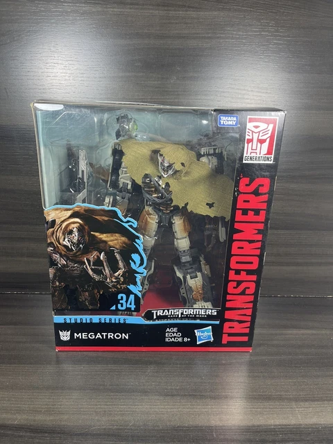 TRANSFORMERS MEGATRON STUDIO Series #34 Decepticon Leader Figure Dark ...