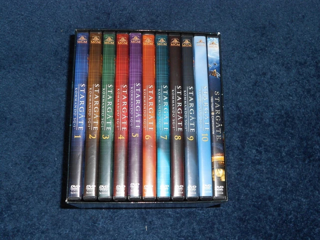 STARGATE SG 1 komplette Serie. DVD Box. Set Sammlung. Staffel 1-10 und ...