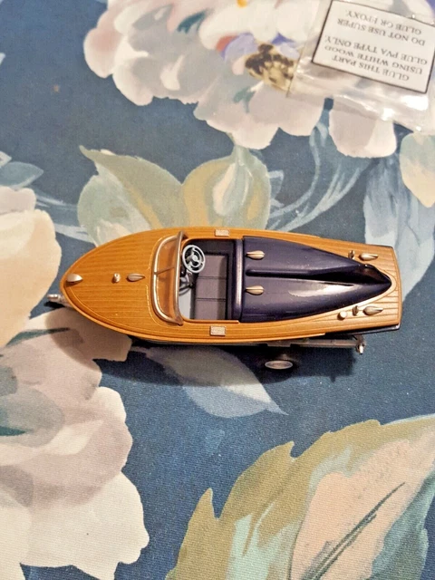 1955 CLASSIC AMERICAN Speed Boat with Trailer 1:43 Brooklin Collection ...