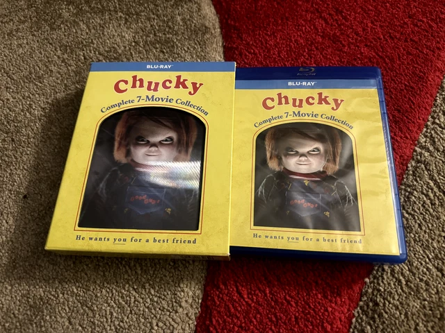 CHUCKY COMPLETE 7-MOVIE Collection (Blu-ray) REGION 1 LENTICULAR CHILDS PLAY EUR 40,91 - PicClick IT