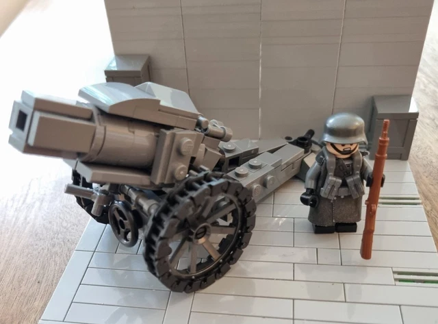 LEGO GERMAN WW2 World War 2 Commando Minifig, 1941 And Howitzer $32.00 ...