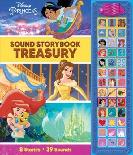 DISNEY PRINCESS: SOUND Storybook Treasury by PI Kids (2022, Hardcover ...