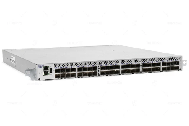 100-652-596 EMC BROCADE Ds-6510 48-Port 16Gb Fibre Switch 24-Ports ...