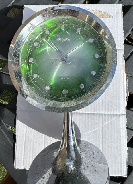 VINTAGE RHYTHM KITSCH Alarm Clock; Working; 1970s £16.27 - PicClick UK