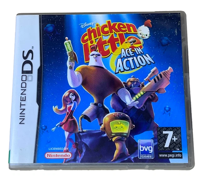 CHICKEN LITTLE ACE In Action Nintendo DS 2DS 3DS Game $14.90 - PicClick AU