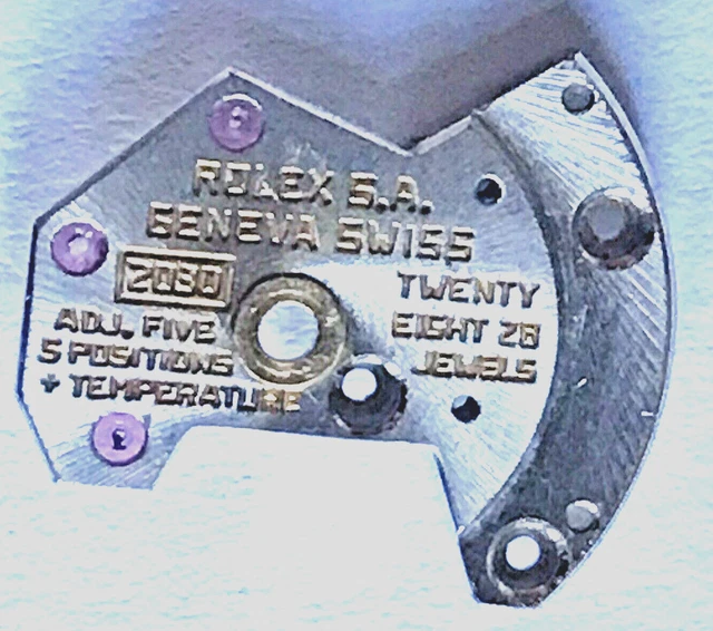 ROLEX CAL 2030 part 4471 pont Automatic device upper bridge lady EUR 88 ...