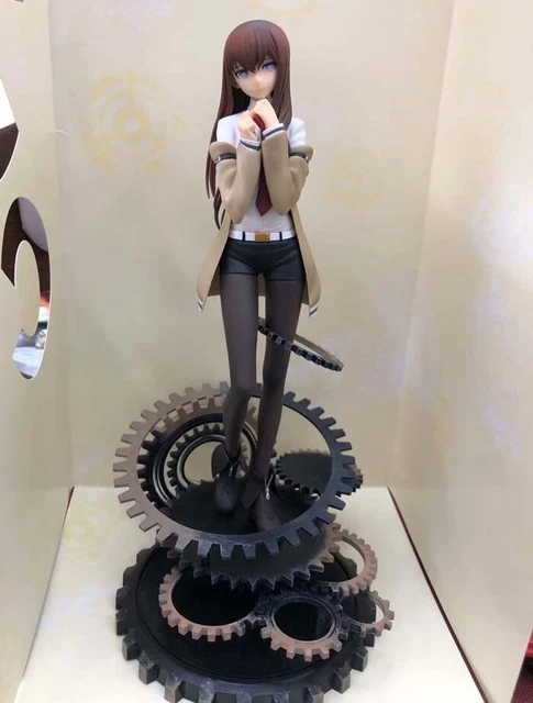 STEINS GATE KURISU Makise 1/7 scale Figure with stand 25cm tall Nobox £ ...