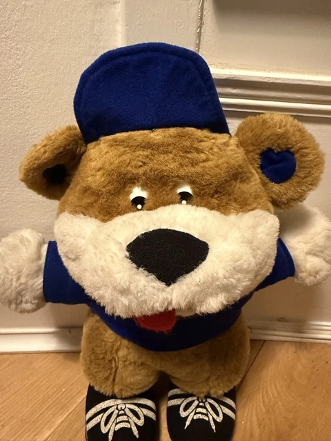 RARE RANGERS FOOTBALL Club Broxi Bear 1990s Pepsi Collectable Soft Toy ...