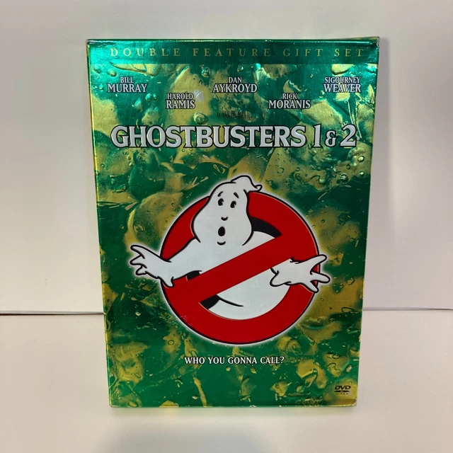 GHOSTBUSTERS 1&2 DVD Two Disc Set Double Feature Tested No Scrapbook £6 ...