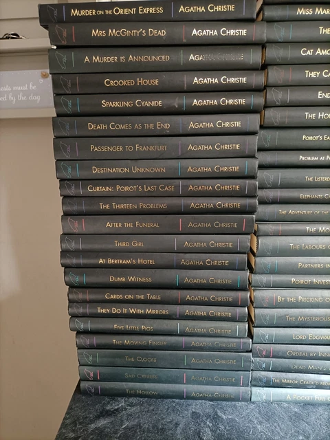 AGATHA CHRISTIE COLLECTION - Planet Three - 85 Books - COMPLETE SET £ ...