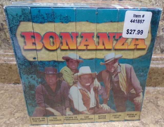 BONANZA TV VHS Video Box Set of 7 1 Hour Shows Brand New!! £25.27 ...