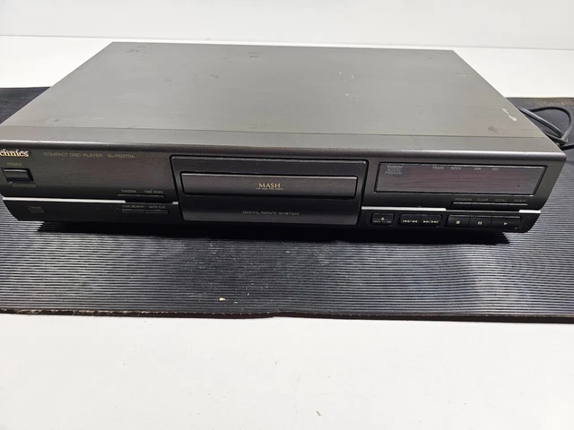 TECHNICS SL-PG370A DISQUE Compact Lecteur - Usé , Actif, Peak Search, Temps Mode EUR 82,37 ...