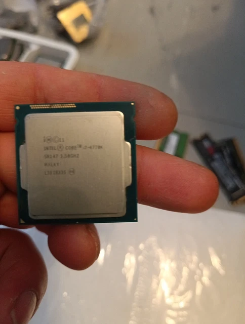 PROCESSEUR INTEL CORE i7-4770K 3,5GHz Socket LGA 1150 EUR 15,00 ...