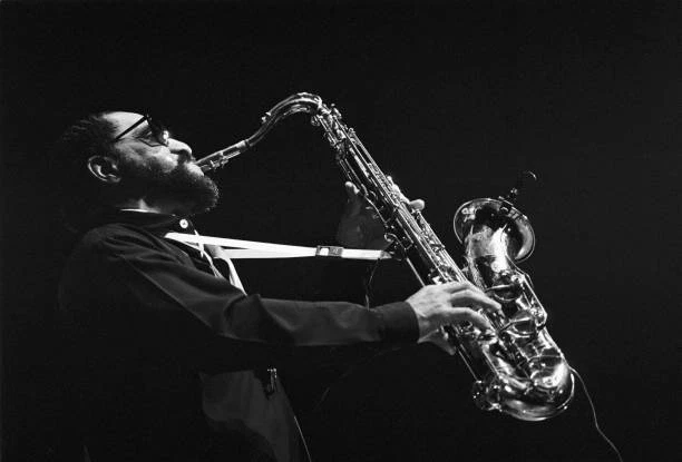 JAZZ TENOR SAXOPHONE Player Sonny Rollins Performs 1989 Old Music Photo ...