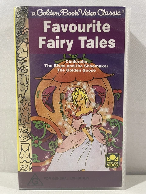 A GOLDEN BOOK Video Classic - Favourite Fairy Tales VHS 1990 Vintage ...
