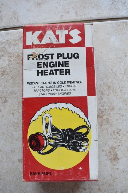 KAT'S ENGINE BLOCK Heater Frost Plug Heater 400 Watt 3/4" NPT 11409 ...