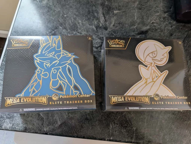 POKÉMON CENTER ELITE Trainer Box Mega Evolution ETB's Gardevoir ...
