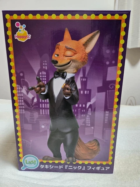 DISNEY NICK WILDE Figure Zootopia 2 Tuxedo Happy Kuji Last Prize £135. ...