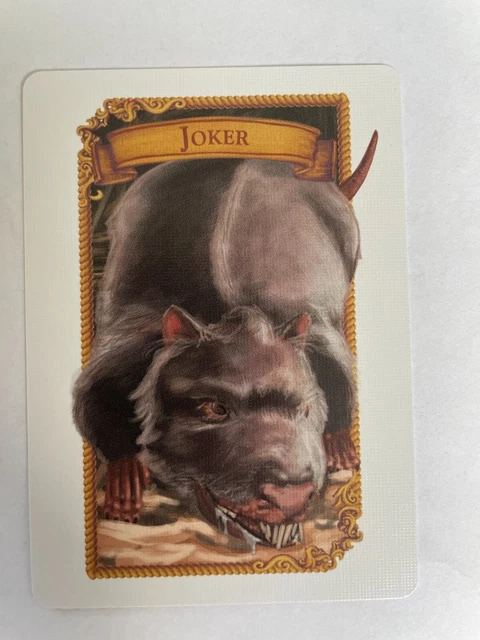 PRINCESS BRIDE FANTASY Knight Wizard Swap Playing Card: Special JOKER ...