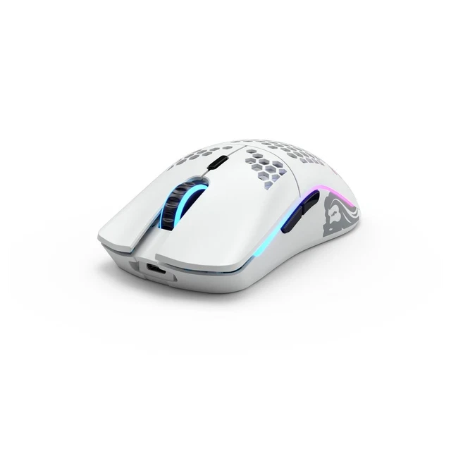 GLORIOUS MODEL O Wireless RGB Gaming Mouse - Matte White (GLO-MS-OW-MW ...