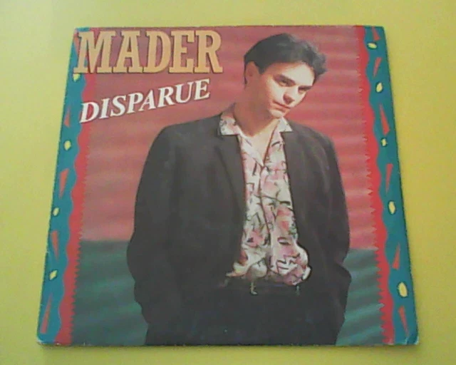 45 TOURS SP Jean Pierre Mader Disparue Flarenasch Wea 721 763 De 1984 ...