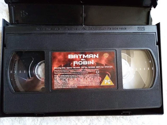 DC COMICS BATMAN And Robin Vhs Video Cassette Original £1.50 - PicClick UK